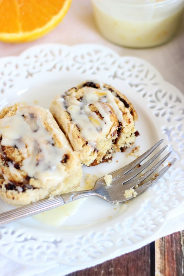 Fig & Walnut Orange Cinnamon Rolls