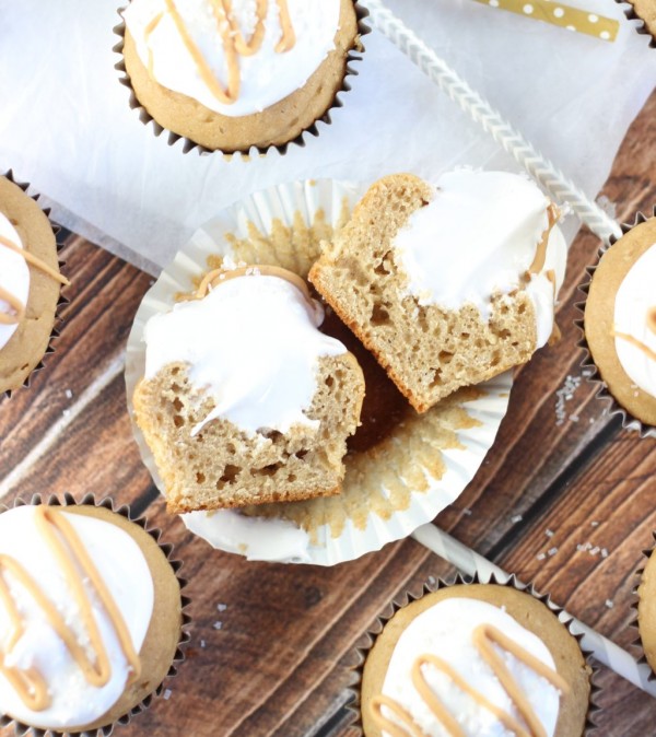 Fluffernutter Cupcakes