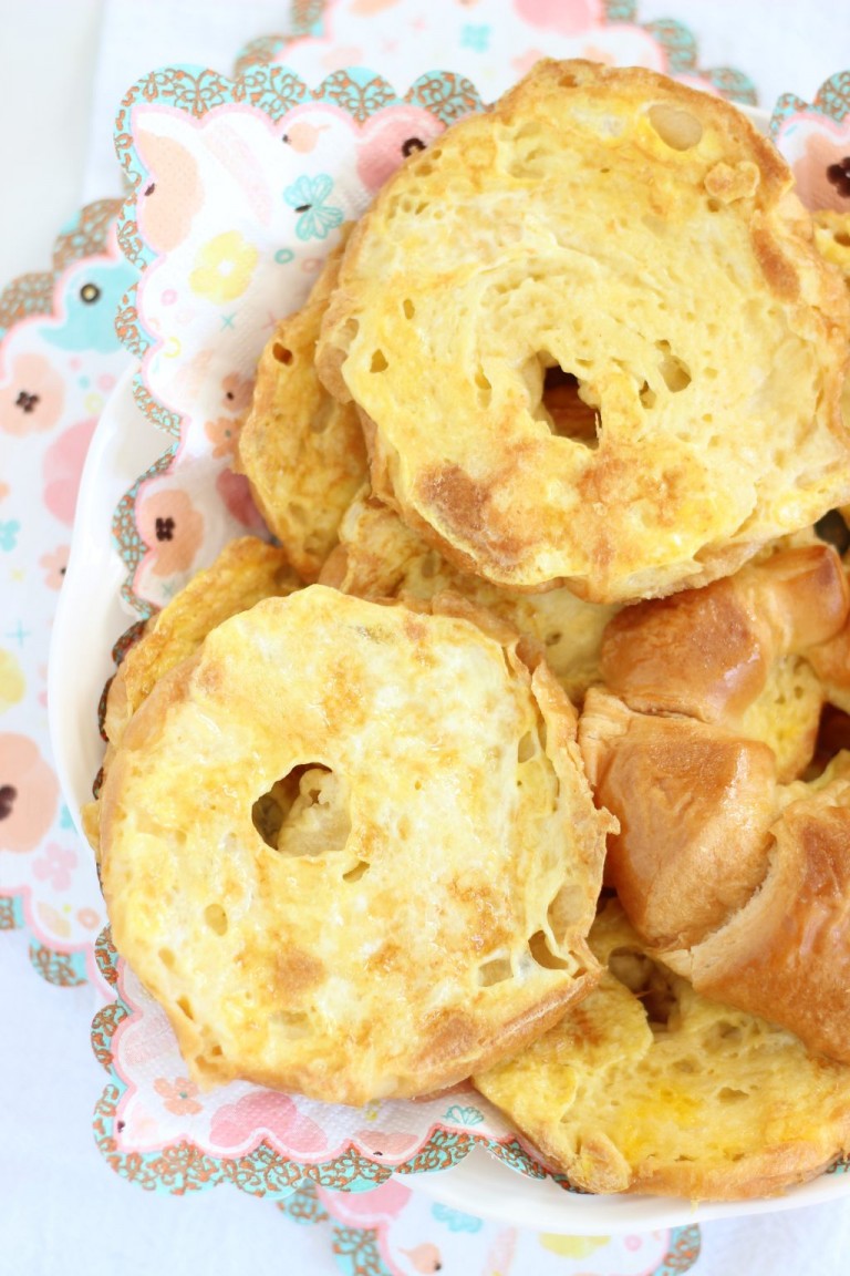 Lemon Raspberry Almond Croissant French Toast