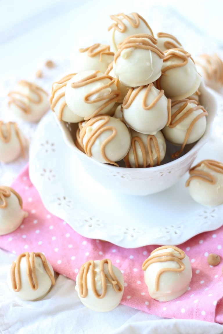 White Chocolate Buckeyes
