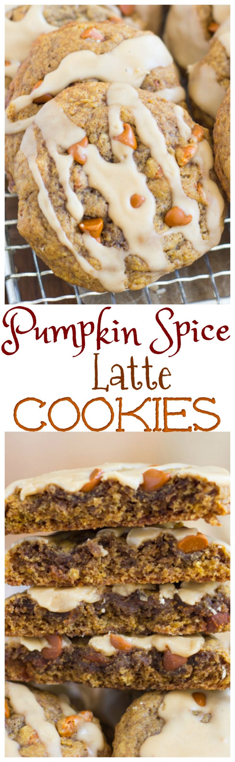 Pumpkin Spice Latte Cookies - The Gold Lining Girl