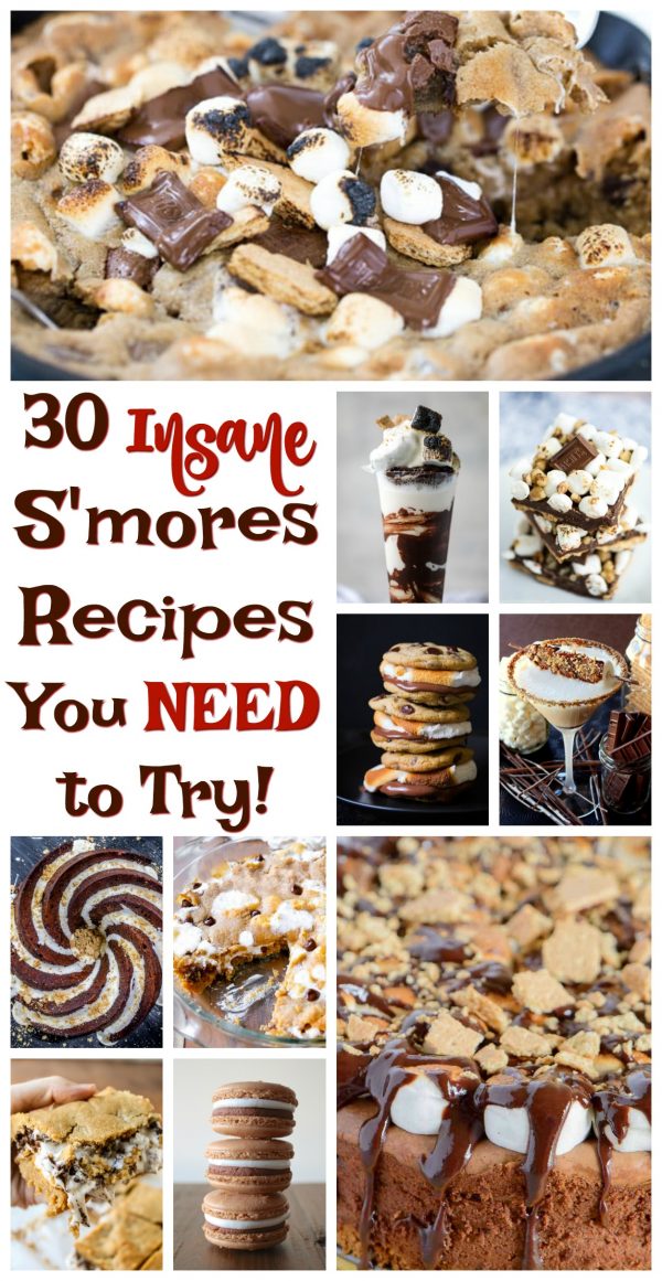 30 Insanely Decadent S'mores Desserts You Need To Try This Summer!