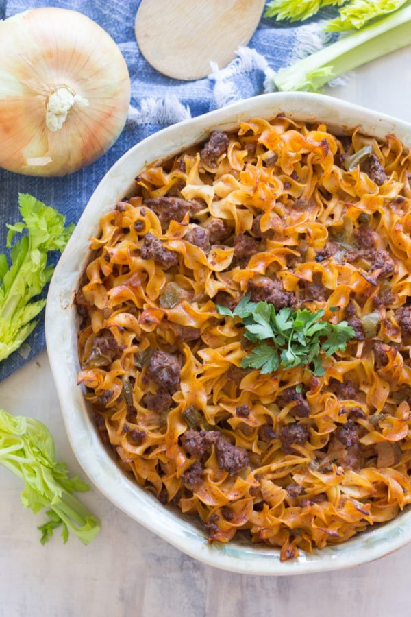 Grandma's Soup-to-Nuts Casserole - The Gold Lining Girl