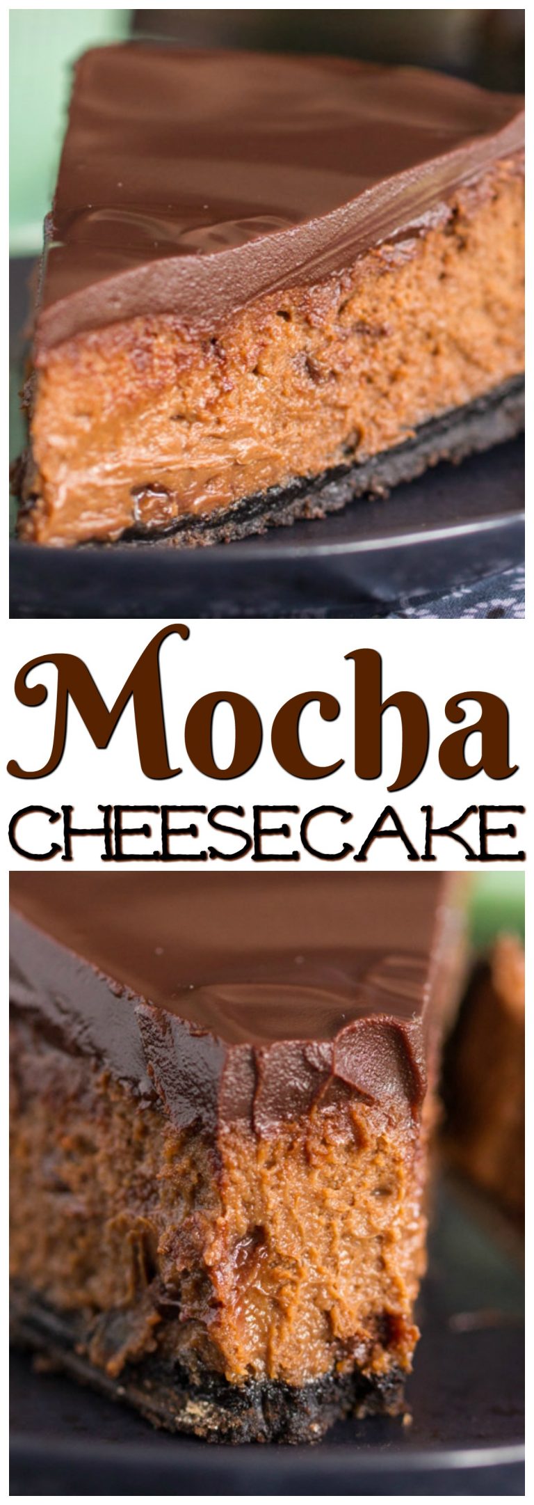 Chocolate Mocha Cheesecake - The Gold Lining Girl