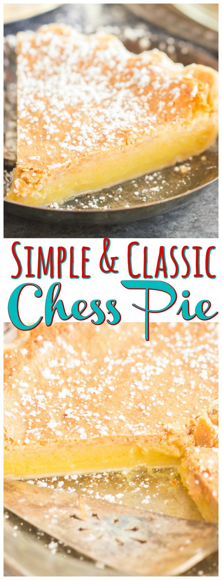 Simple Classic Chess Pie Recipe - this is SENSATIONAL!