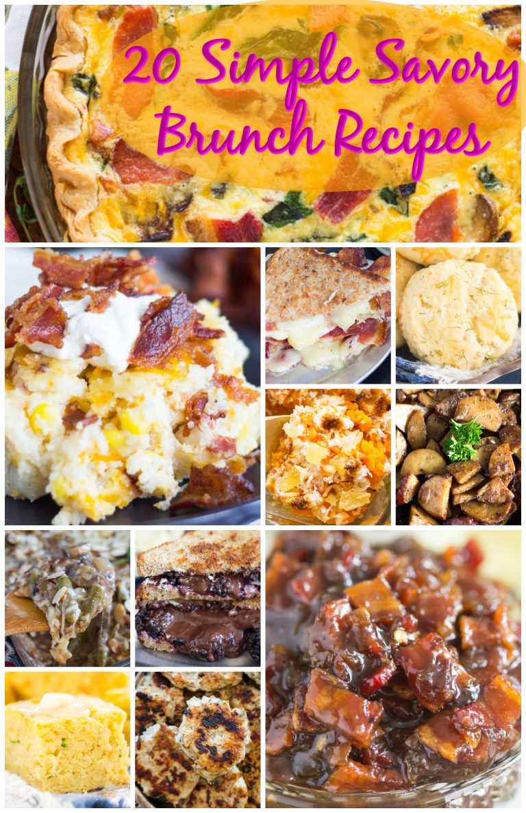 25 Easy "Sweet" Brunch Recipes • The Gold Lining Girl