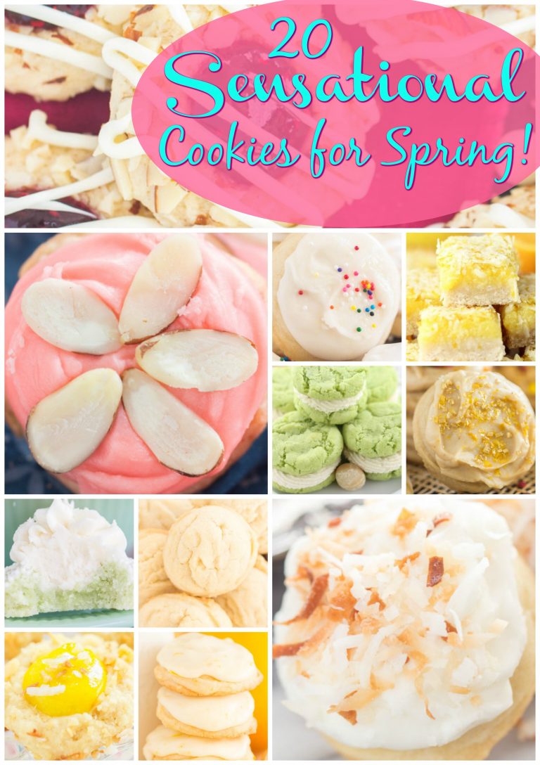 20 Sensational Sugar Cookies for Spring! • The Gold Lining Girl