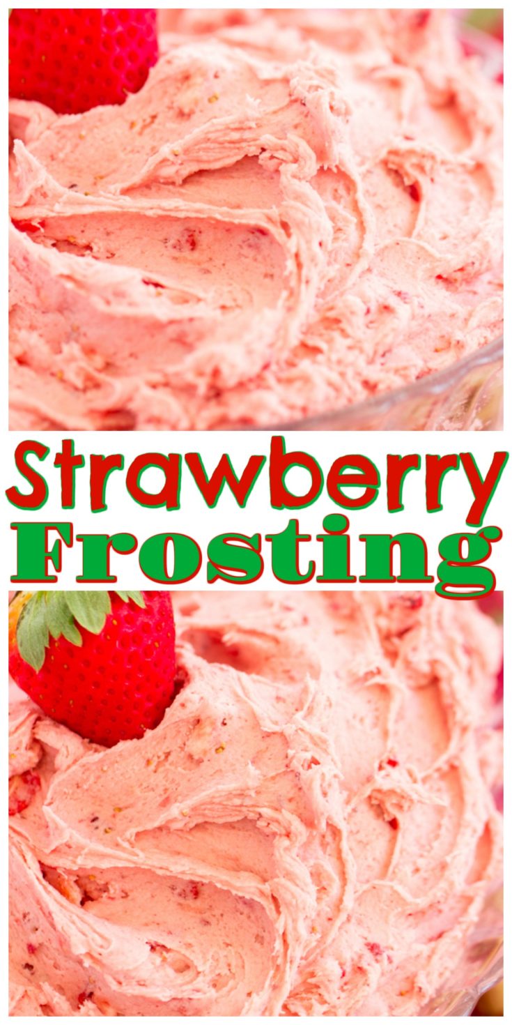 Strawberry Frosting • The Gold Lining Girl
